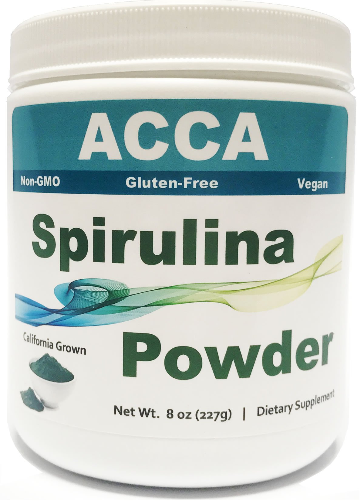 ACCA spirulina powder health benefits