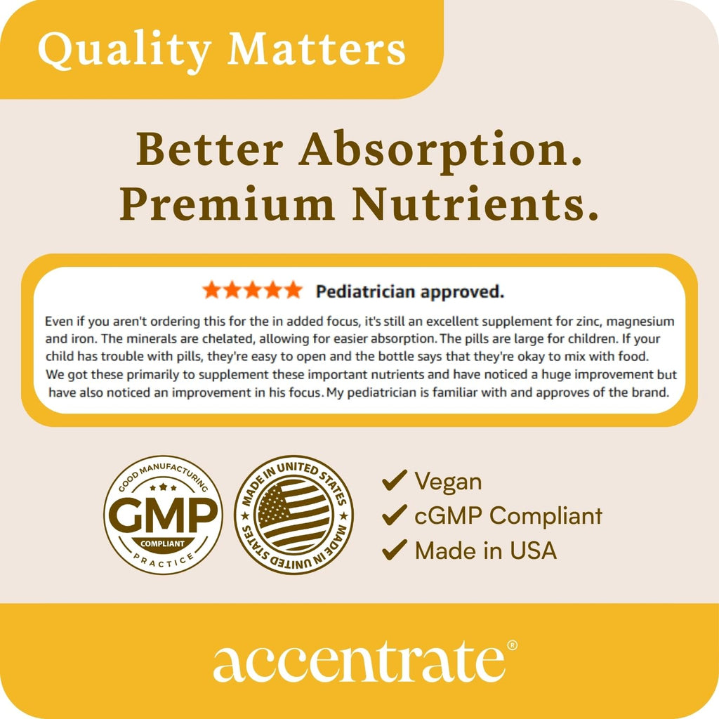 Accentrate Minerals for cognitive support