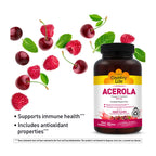 Acerola vitamin C complex for energy