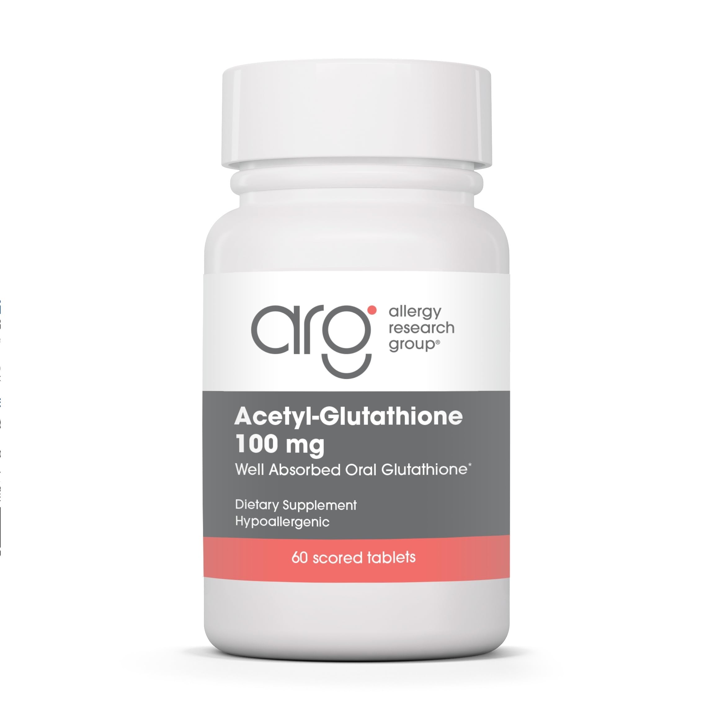 Acetyl-Glutathione antioxidant supplement