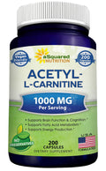 acetyl l-carnitine 1000 mg capsules