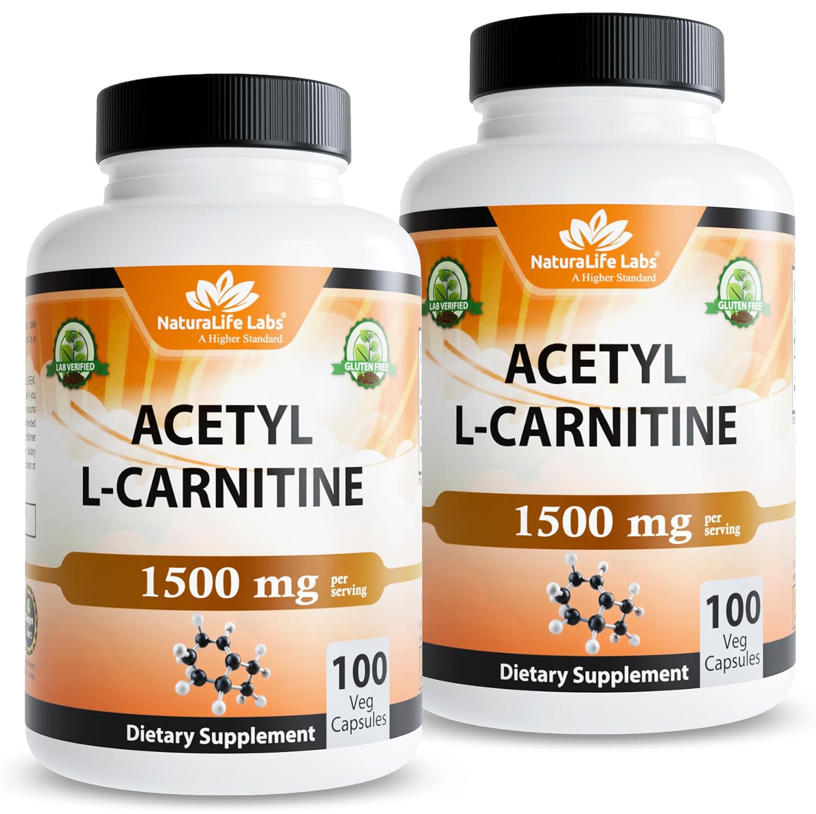 acetyl l-carnitine 1500 mg capsules