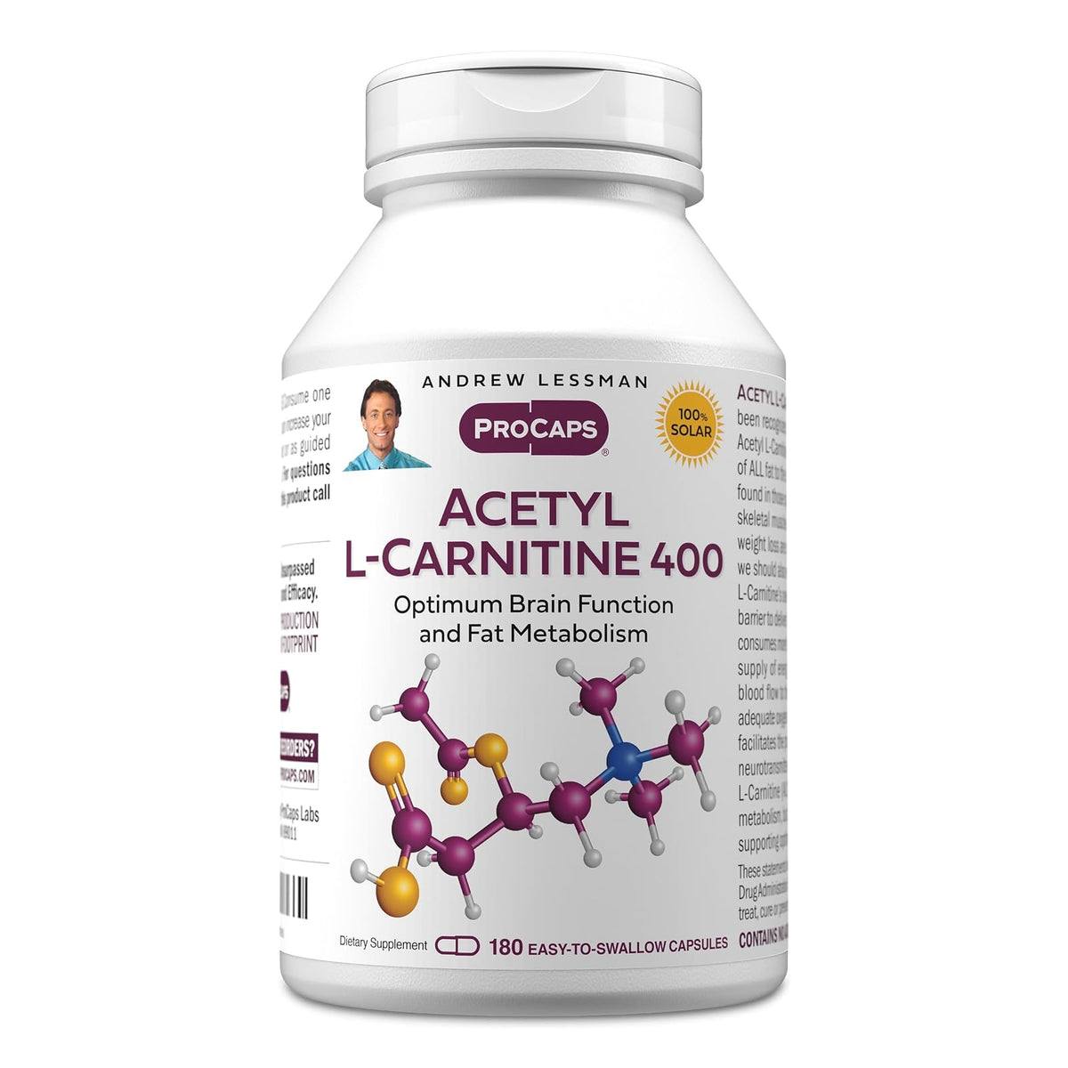 acetyl l-carnitine 400 mg capsules
