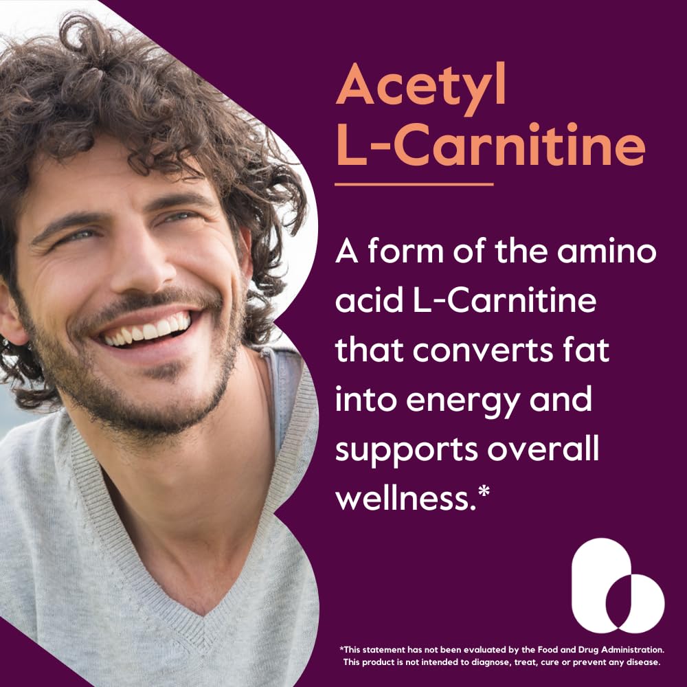 acetyl l-carnitine 500 mg capsules