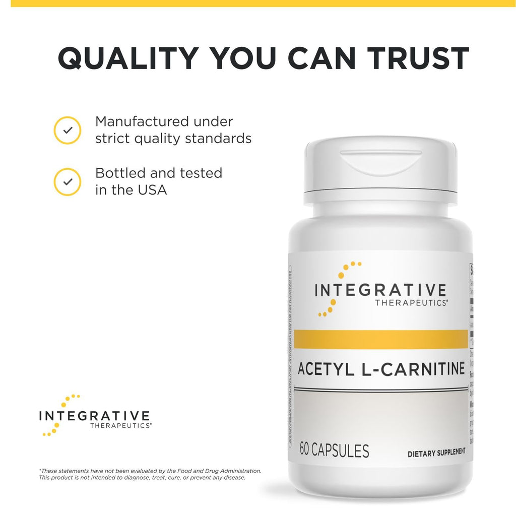 acetyl l-carnitine for cognitive function