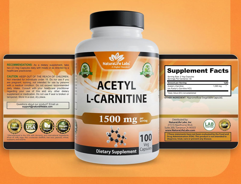acetyl l-carnitine for cognitive health