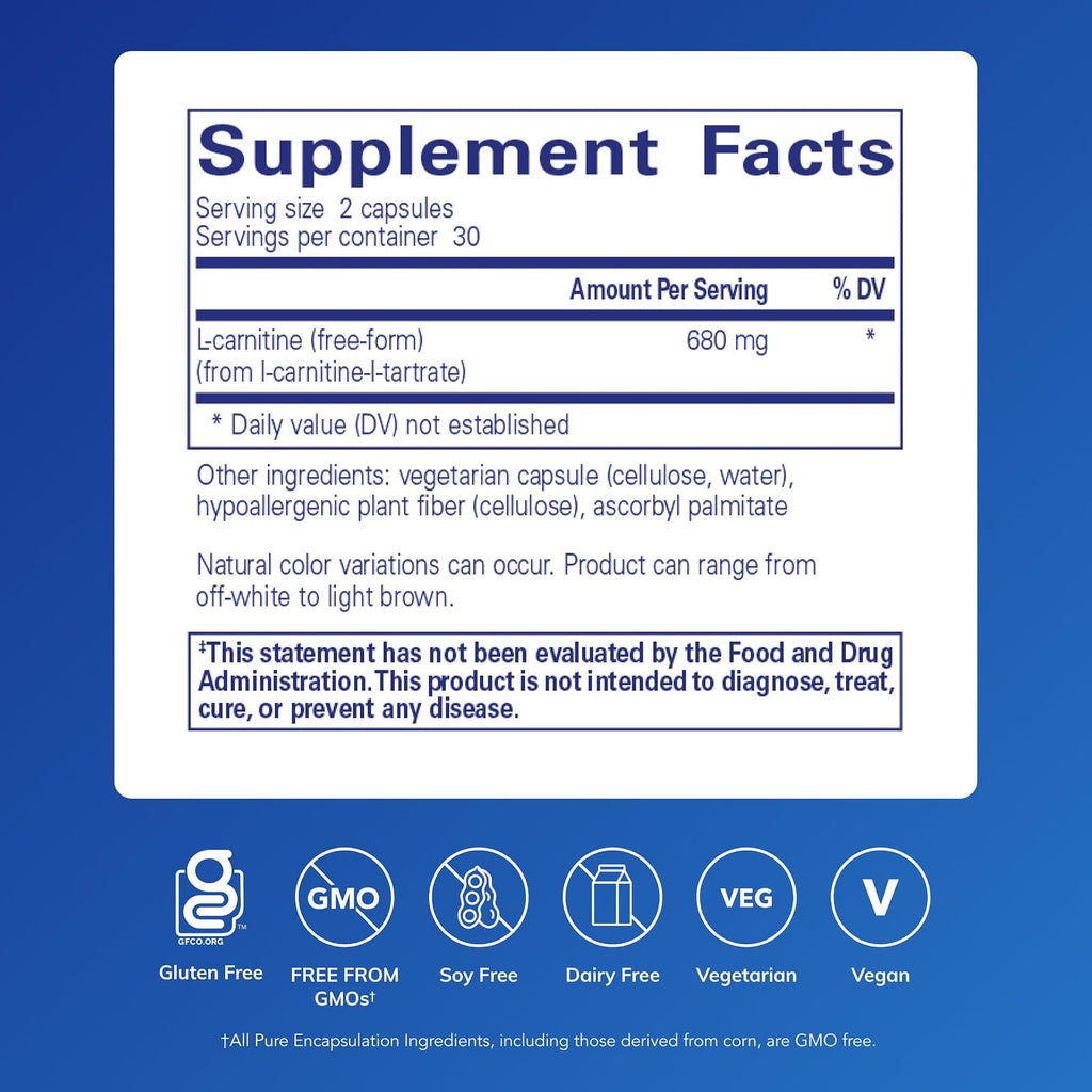 acetyl l-carnitine for energy support