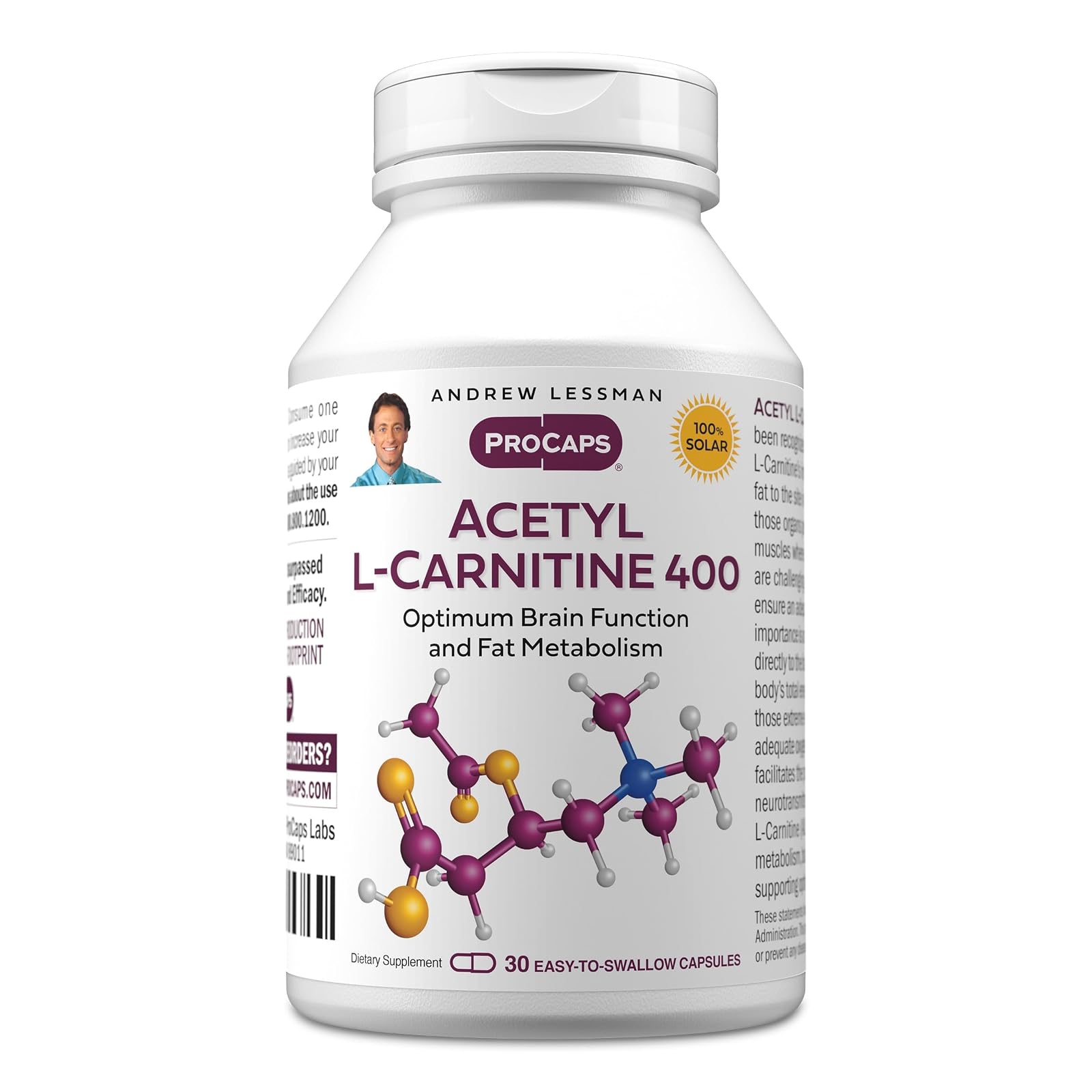 acetyl l-carnitine for energy support