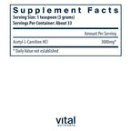 Acetyl L-Carnitine for energy support