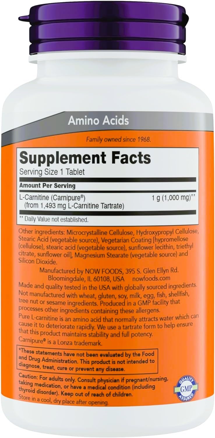 acetyl l-carnitine for energy