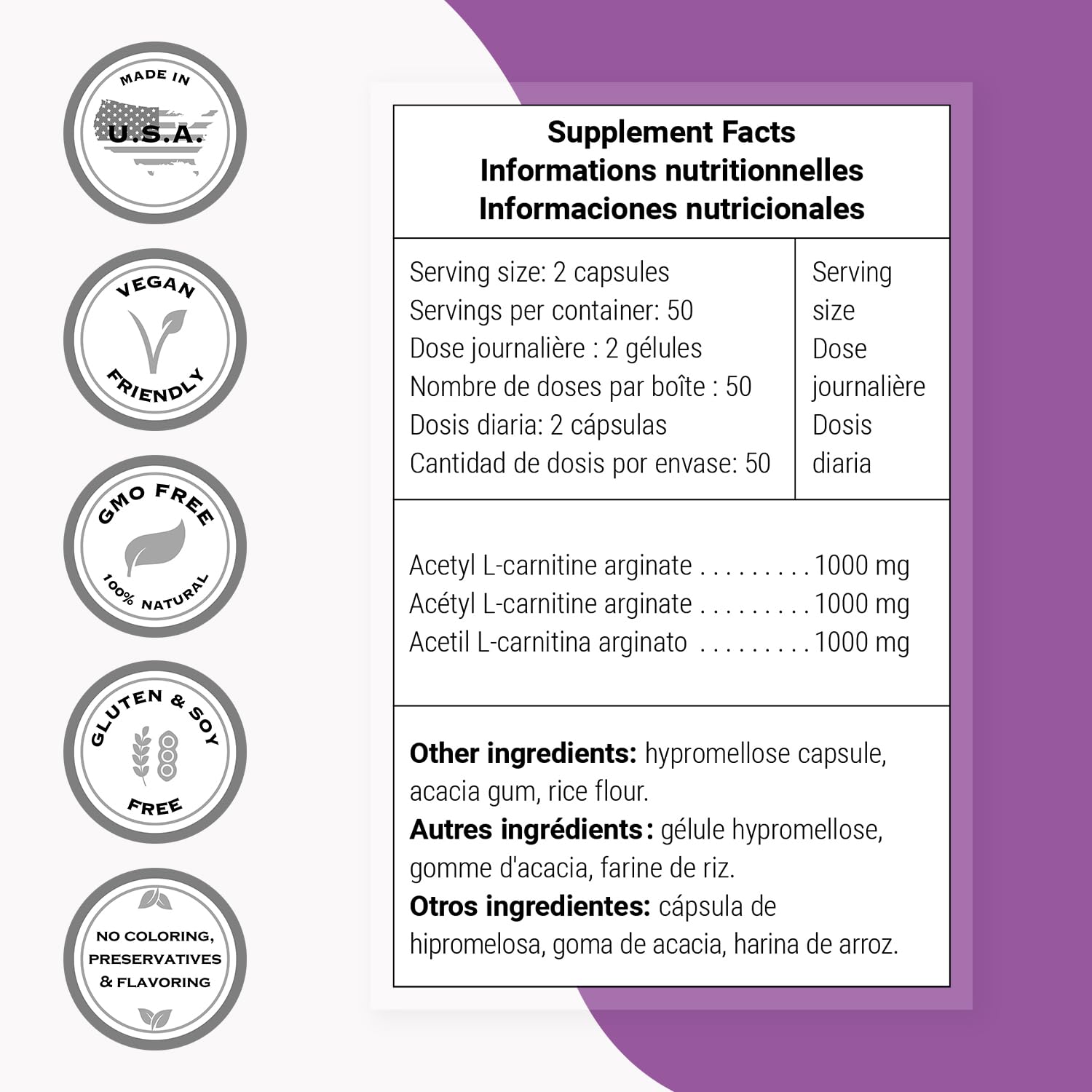 acetyl l-carnitine for mental focus