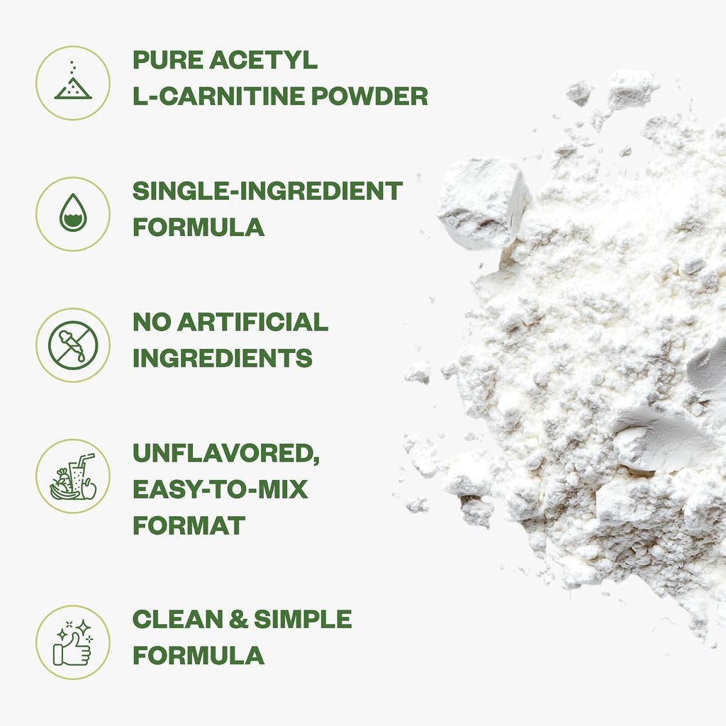 Acetyl l-carnitine powder for workouts