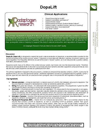 Acetyl-L-Tyrosine for energy support
