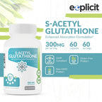 Acid-resistant glutathione for better absorption