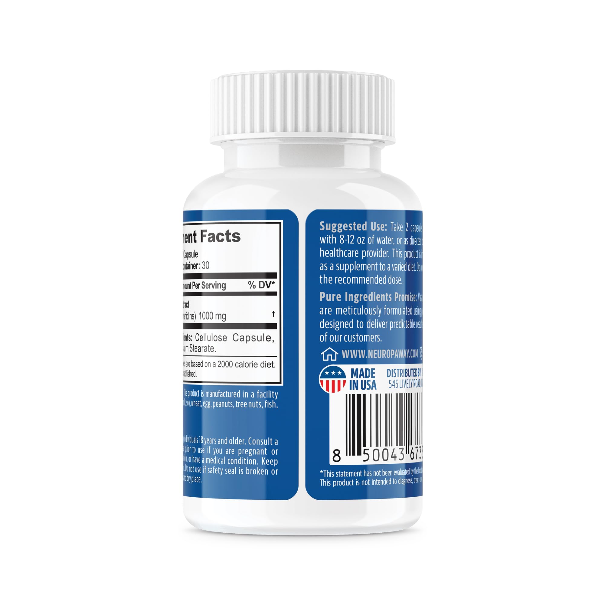 acid resistant grape seed extract capsules