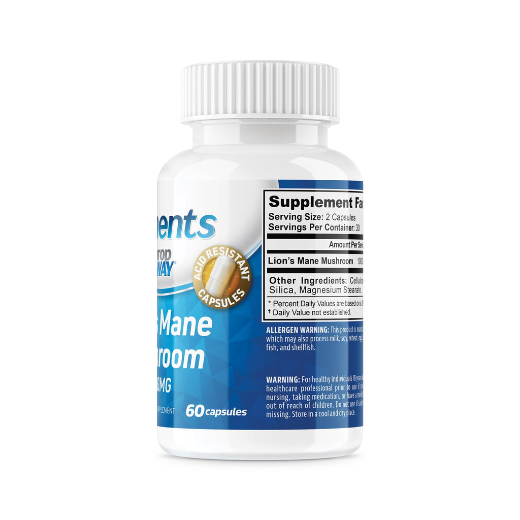 acid resistant mushroom capsules