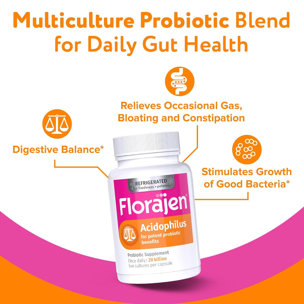Acidophilus capsules for women