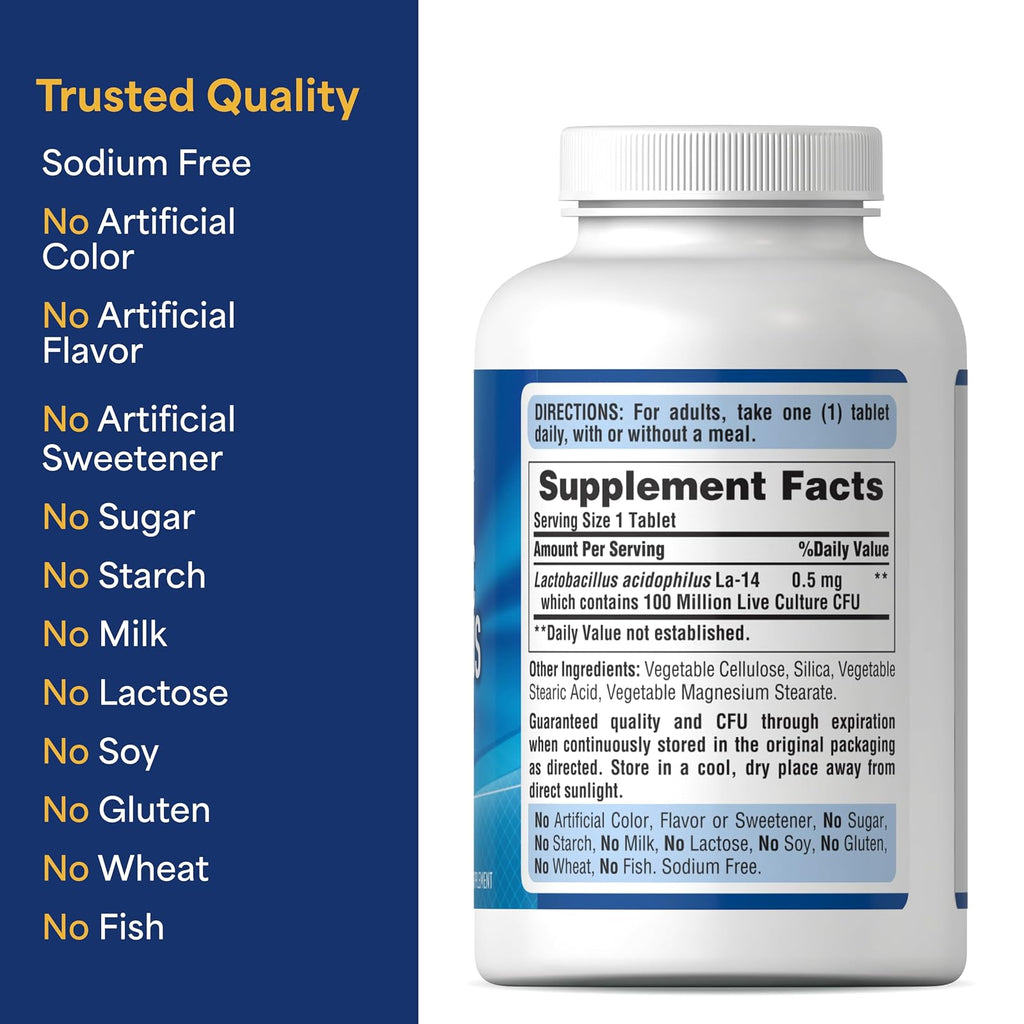 Acidophilus for gut health support