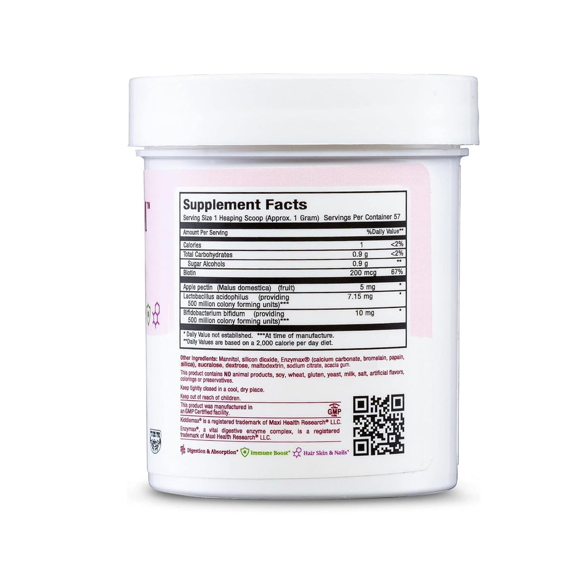 Acidophilus powder for digestive health