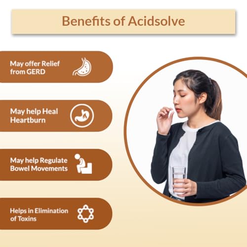 Acidsolve antacids for everyday use