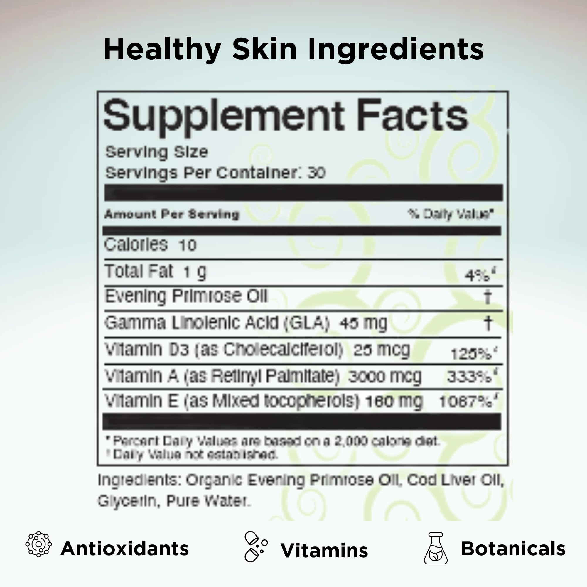 acne relief with blended supplements