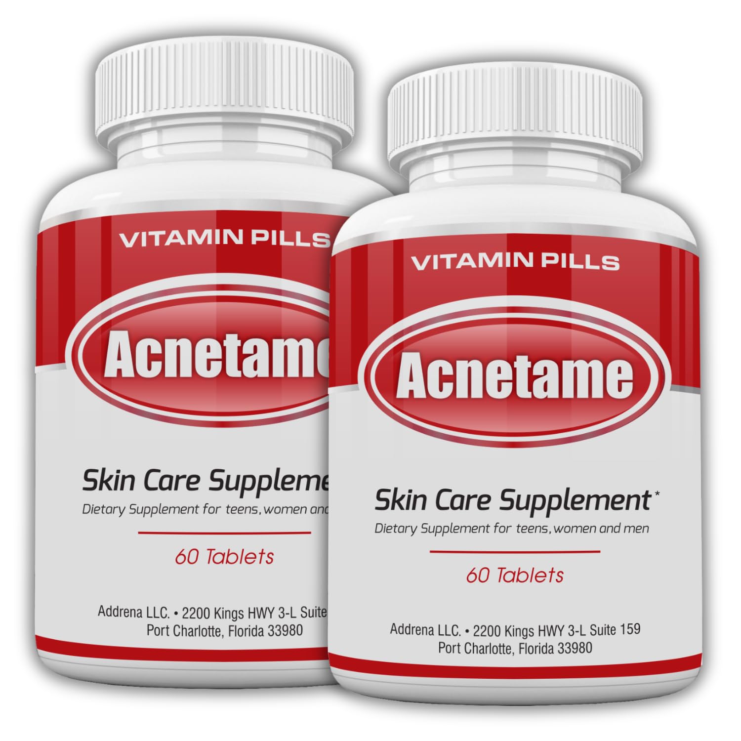Acnetame multivitamins for clear skin