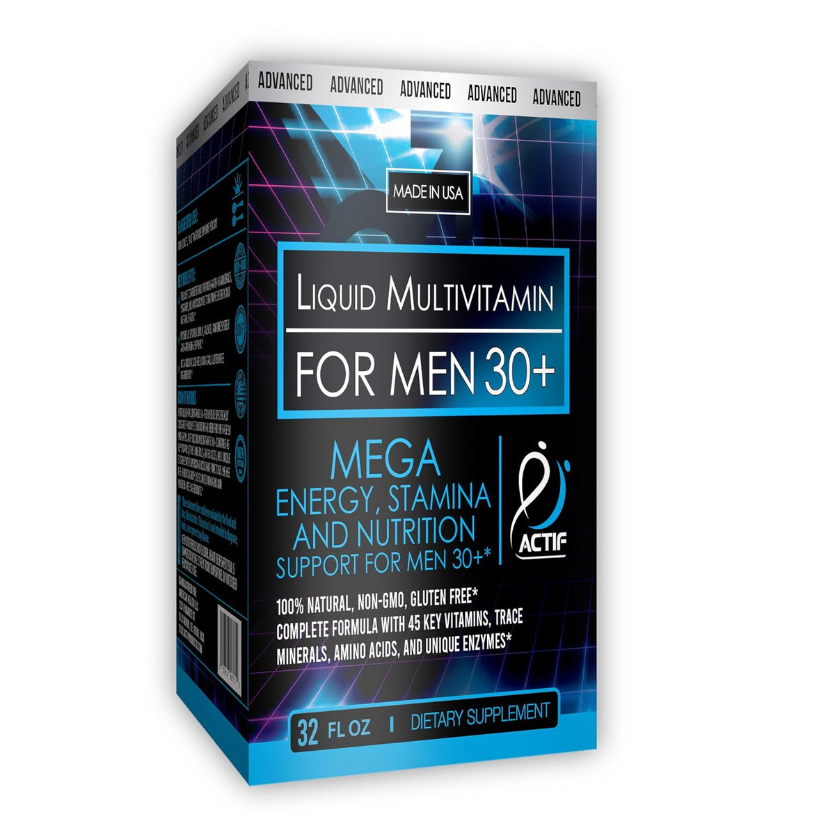 ACTIF Liquid Daily Multivitamin convenient liquid form