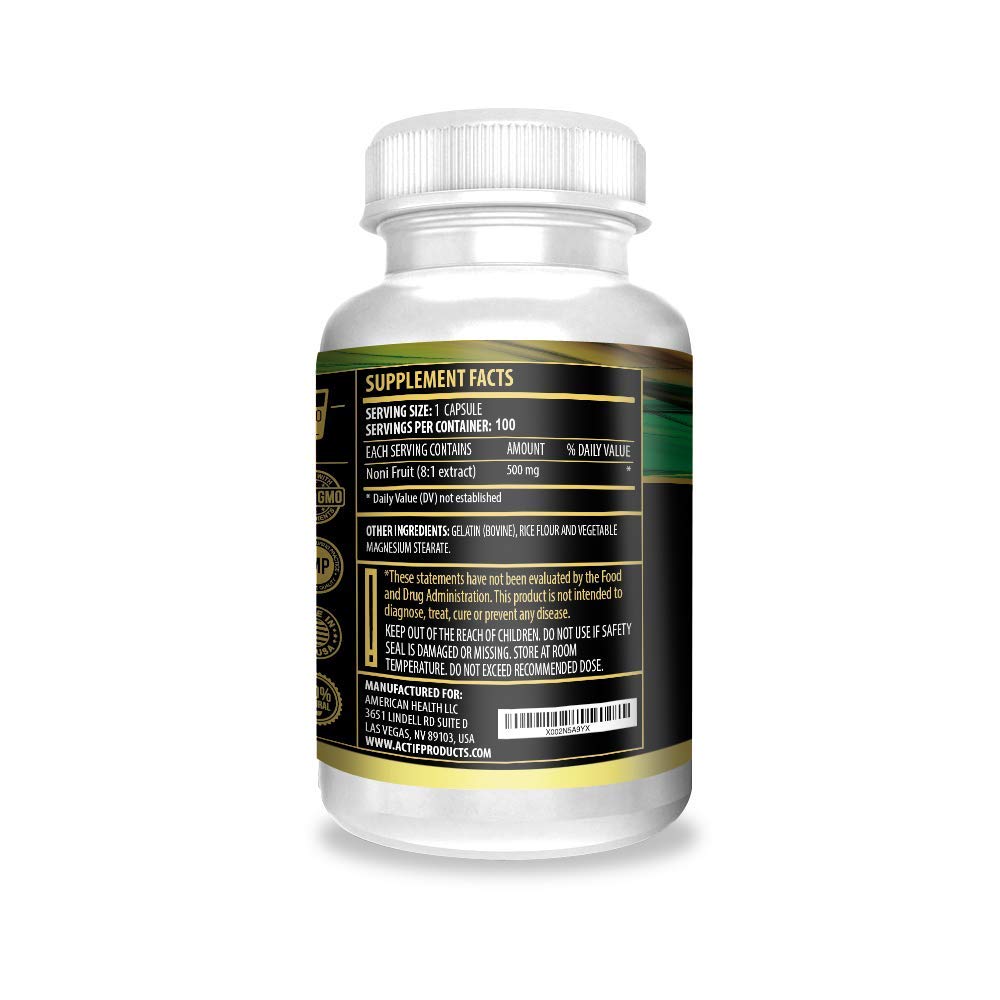 Actif noni for digestive health
