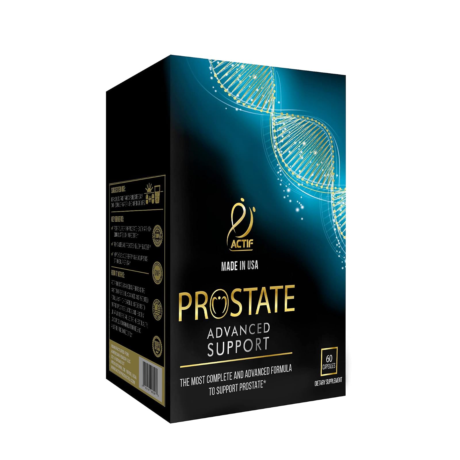 ACTIF Prostate Advanced Support capsules