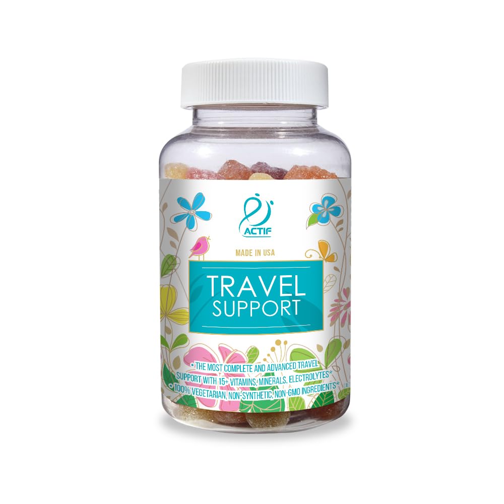 ACTIF Travel Mega gummies for wellness
