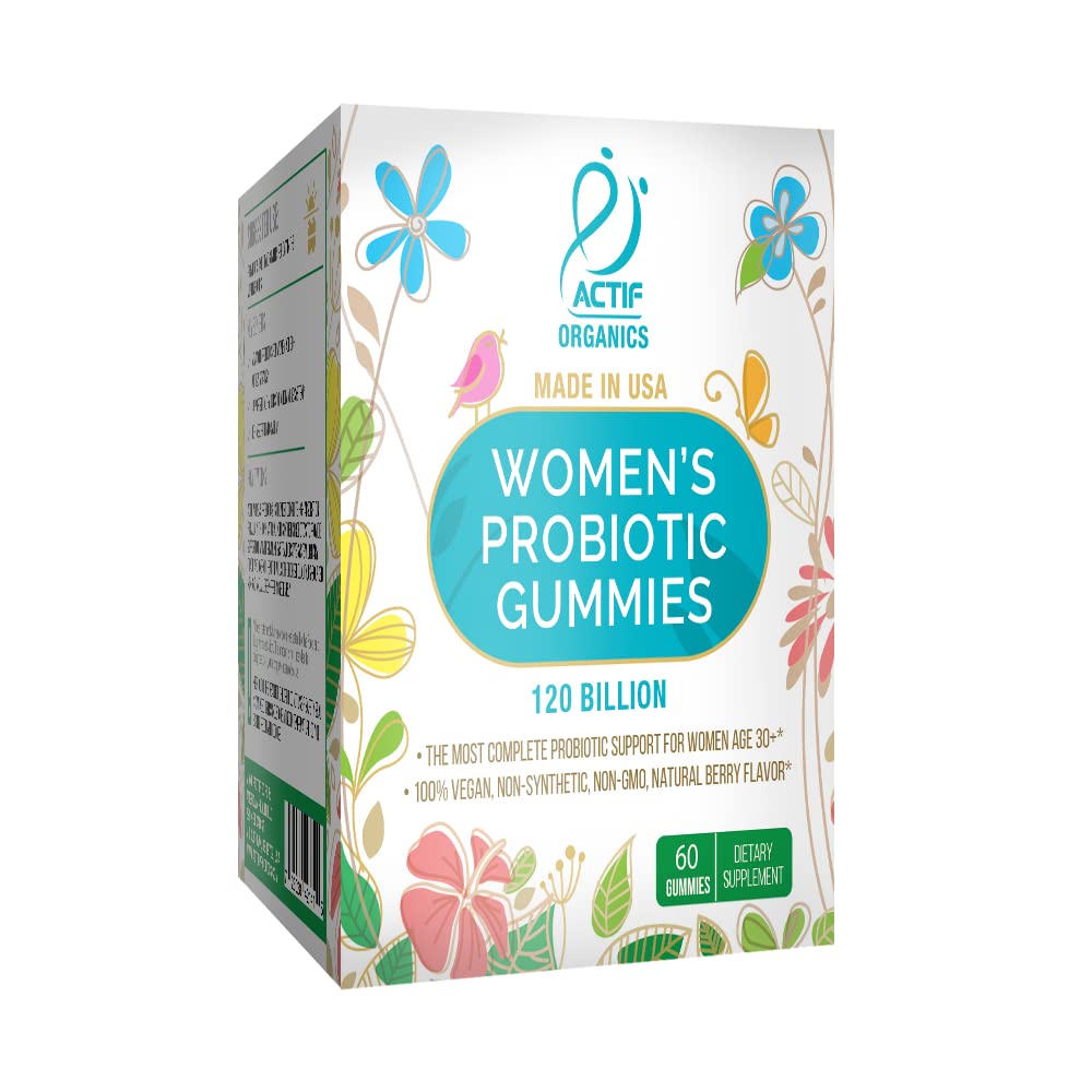 ACTIF women's probiotic gummies for digestion
