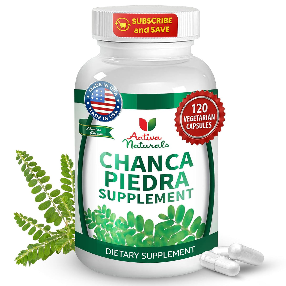 Activa Naturals Chanca Piedra capsules