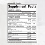 Activated b complex for energy boost