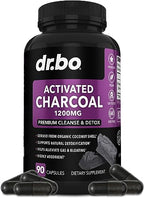 Activated Charcoal digestive health capsules
