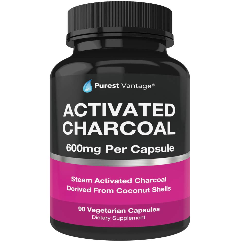 Activated Charcoal digestive support capsules