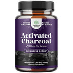 activated charcoal digestive support capsules