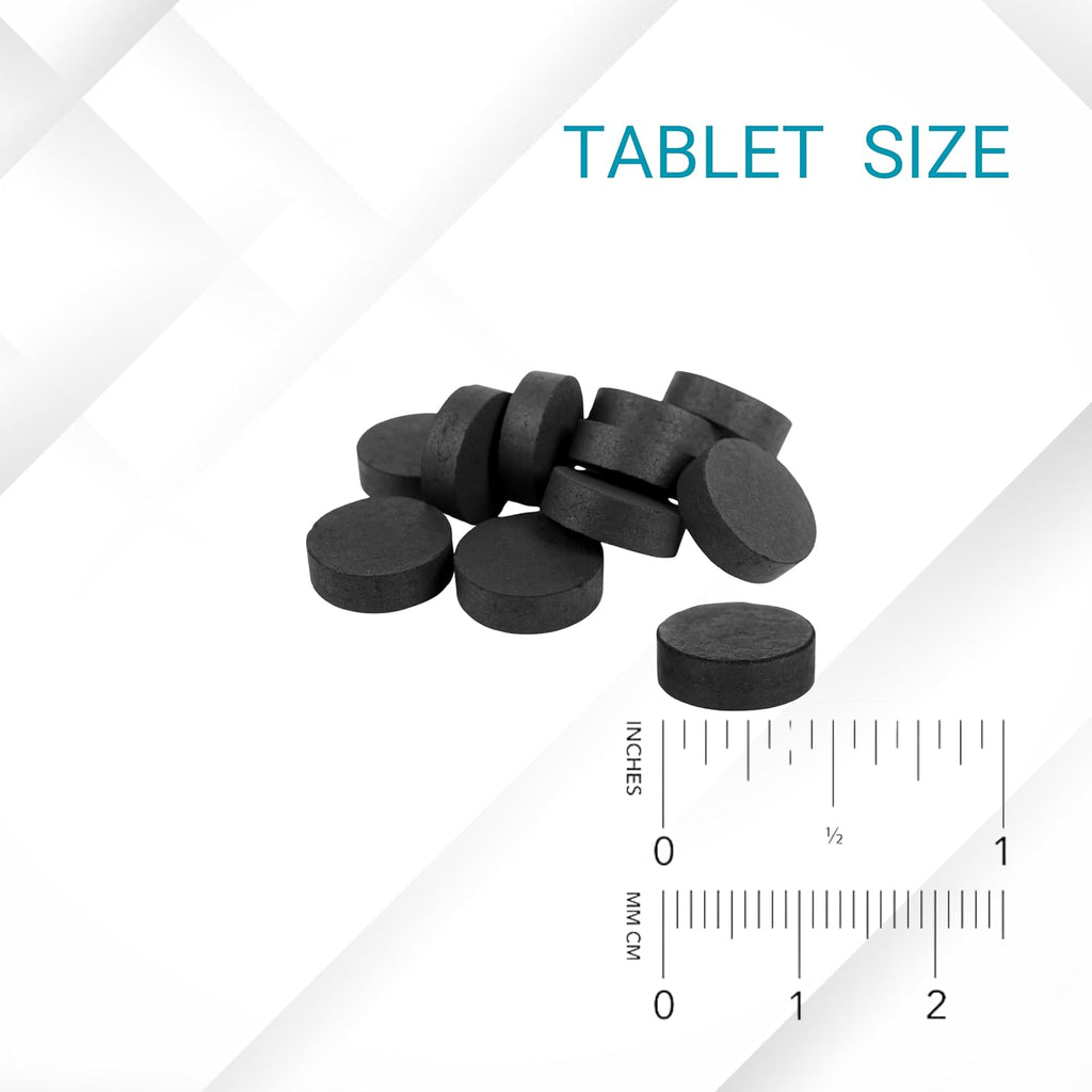 Activated charcoal for bloating relief