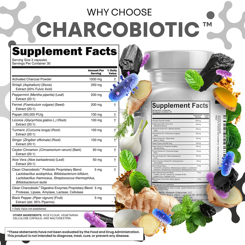 activated charcoal for digestive relief