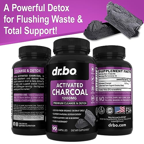 Activated Charcoal for gut wellness