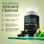 Activated charcoal gummies for bloating relief