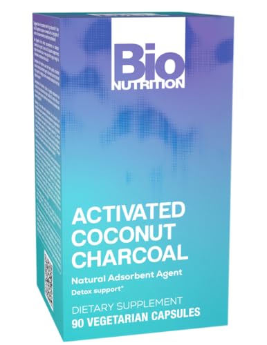 Activated Coconut Charcoal digestive health capsules