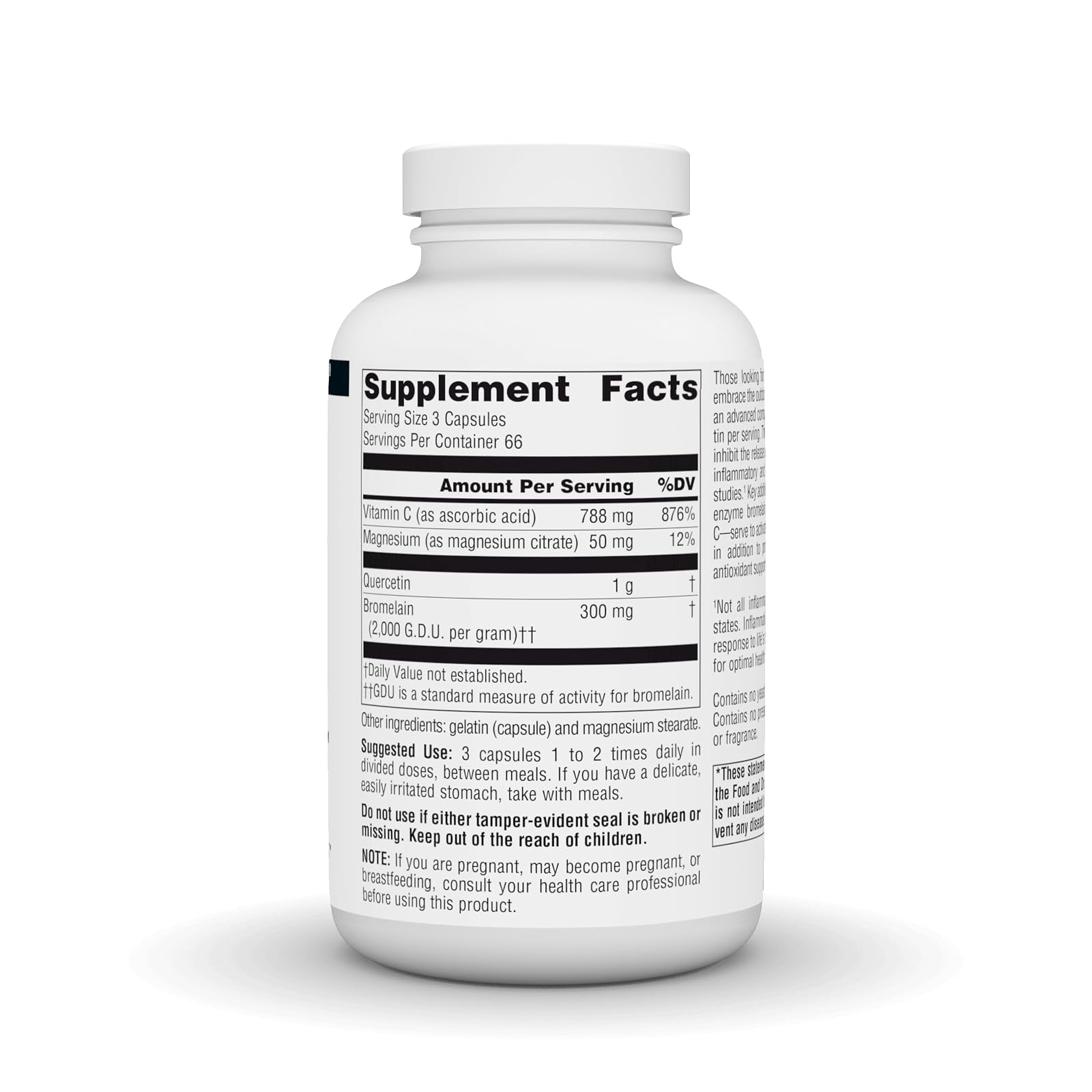 activated quercetin bioflavanoid complex benefits