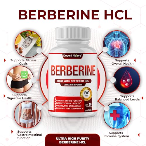 Activates AMPK with Berberine Capsules