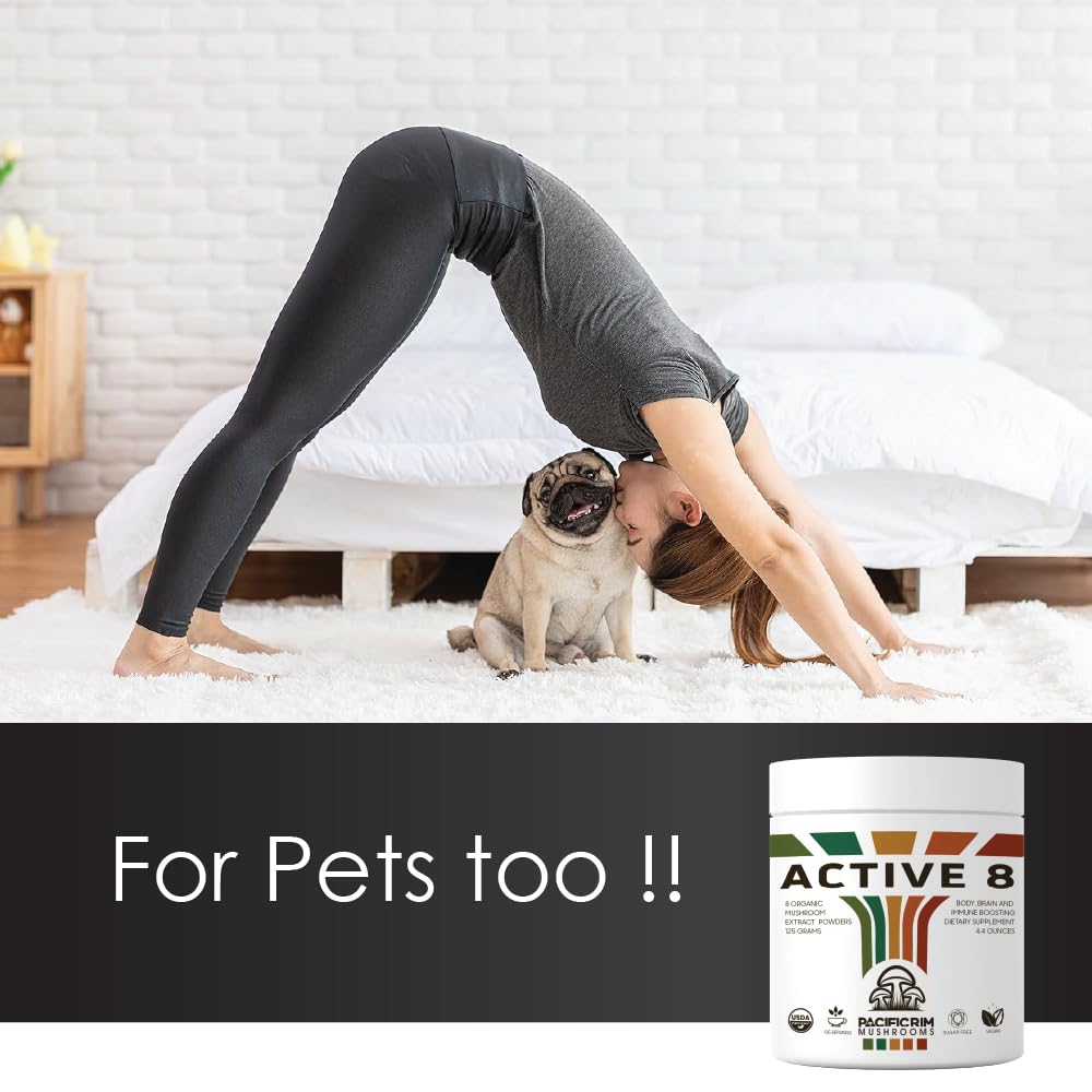 Active 8 powder for enhanced vitality