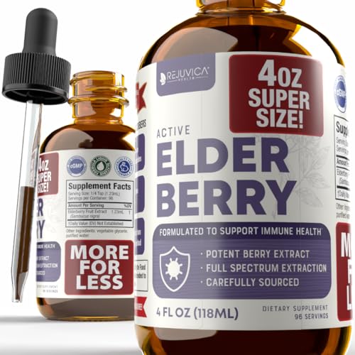 Active Elderberry immune support drops