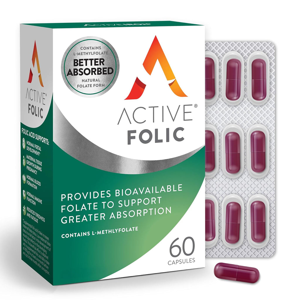 Active Folic Acid 400 mcg tablets