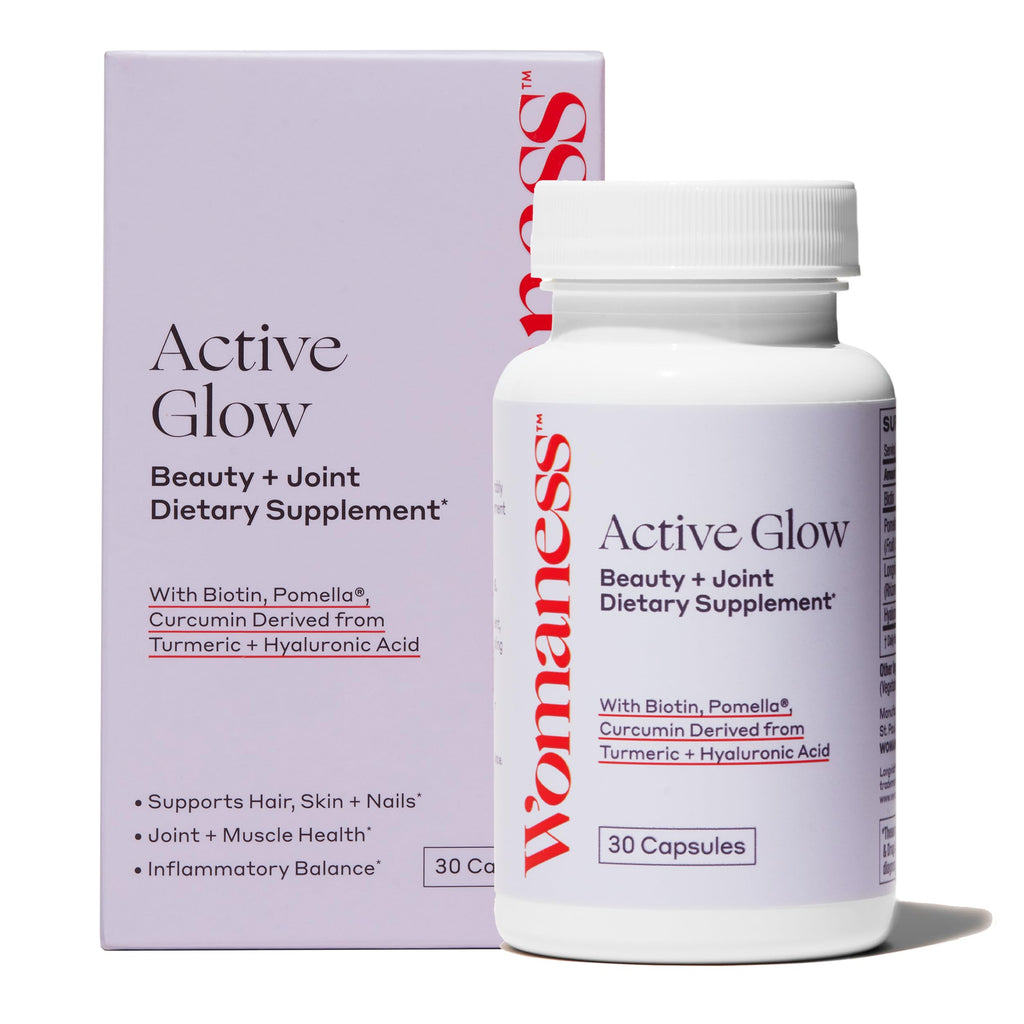 Active Glow hair skin nails support