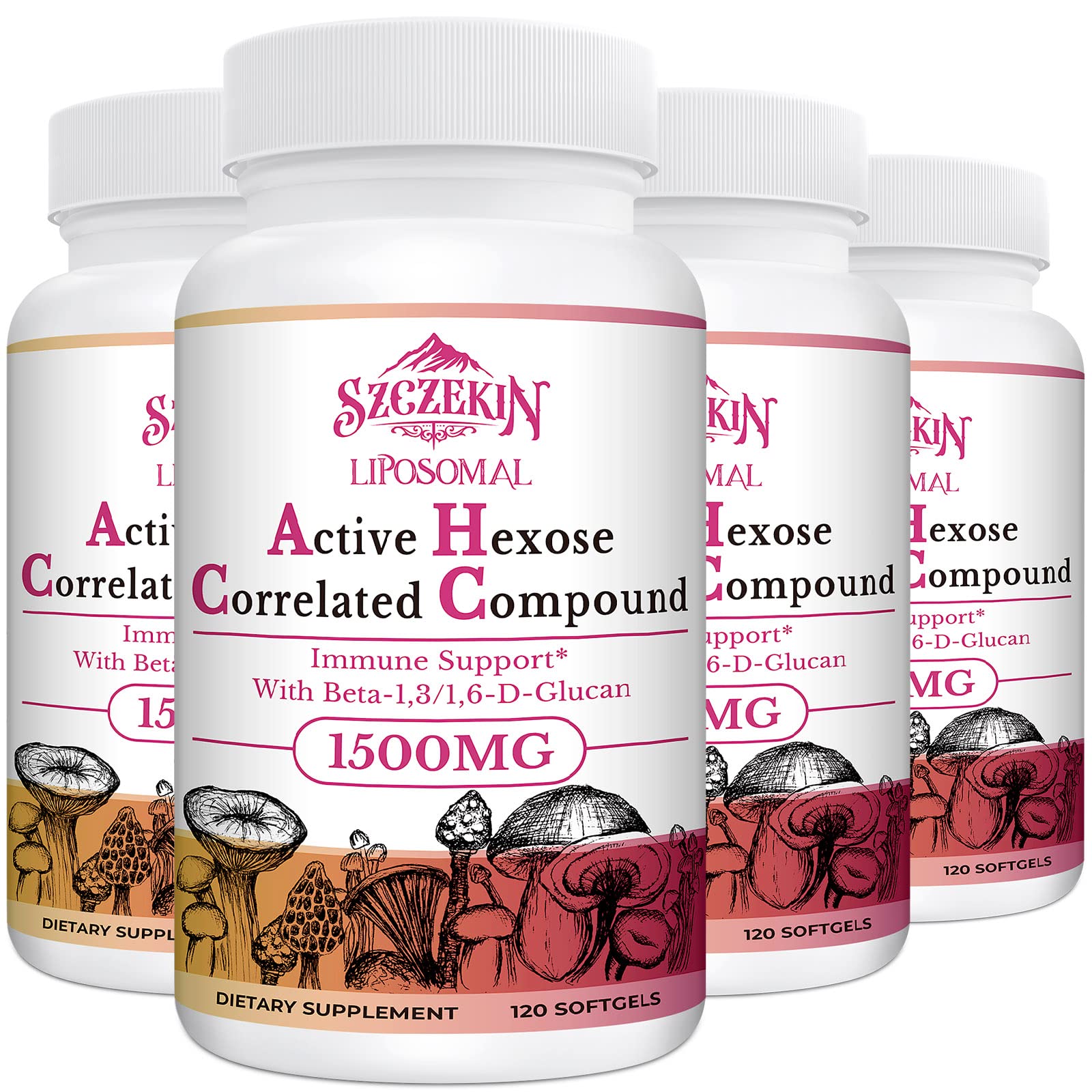 Active Hexose mushroom complex supplement