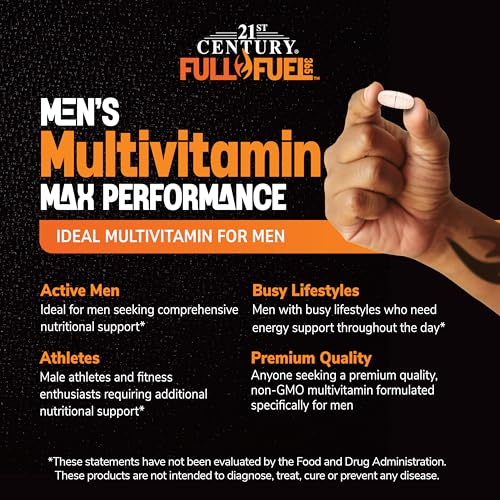 active lifestyle multivitamins for men