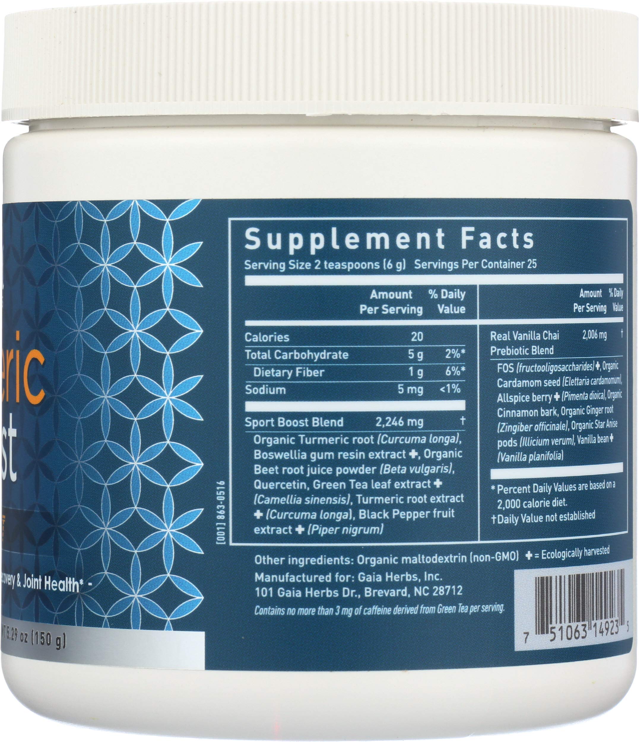 active lifestyle turmeric supplement